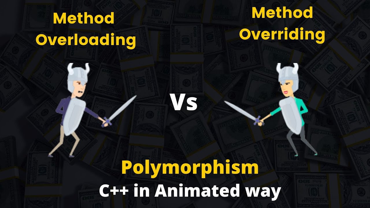 Function Overriding Vs Function Overloading - An animated Way