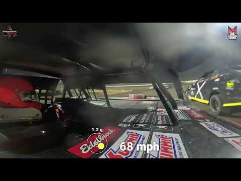 #17M Jeff Metcalf - USRA Stock Car - 10-12-2024 Arrowhead Speedway - In Car Camera