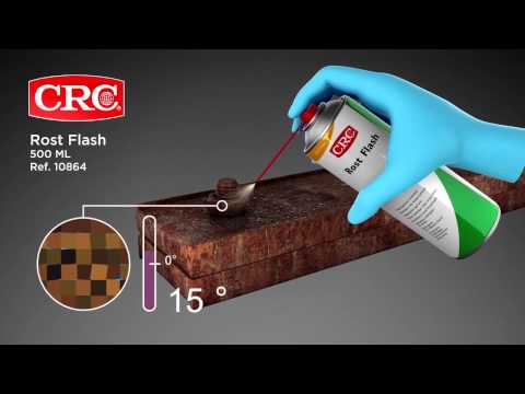 Product demonstration, CRC 10864 Rost Flash Rust & Corrosion Inhibitor | RS Components