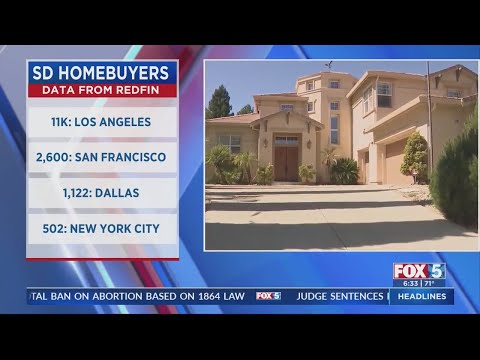 Most people moving to San Diego are from these 5 cities, according to Redfin