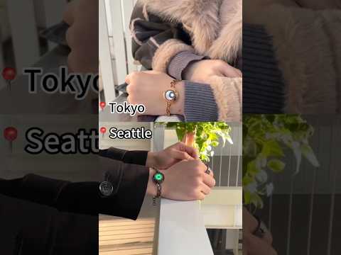 Best gift for couples💖🌎Long distance couple bracelets#couplegifts #relationship #couplegoals #love