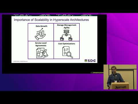 SDC 2023 -Why Today’s Cloud & Hyperscale Storage Topologies use SAS: A Look Into Meta’s Grand Canyon