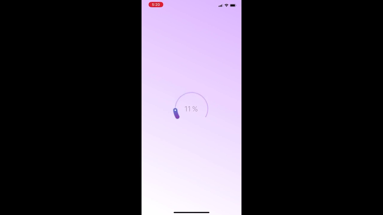 Sleek circular slider/progress bar for Flutter