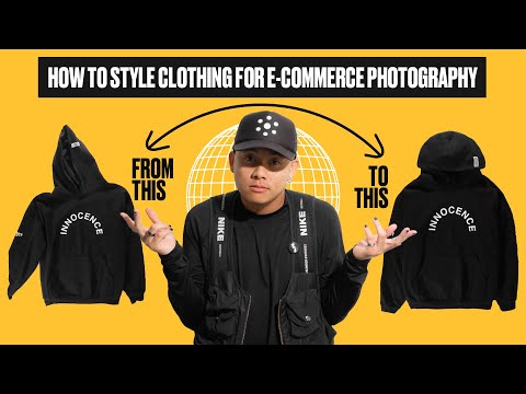 How to Style Clothing for E-Commerce Photography