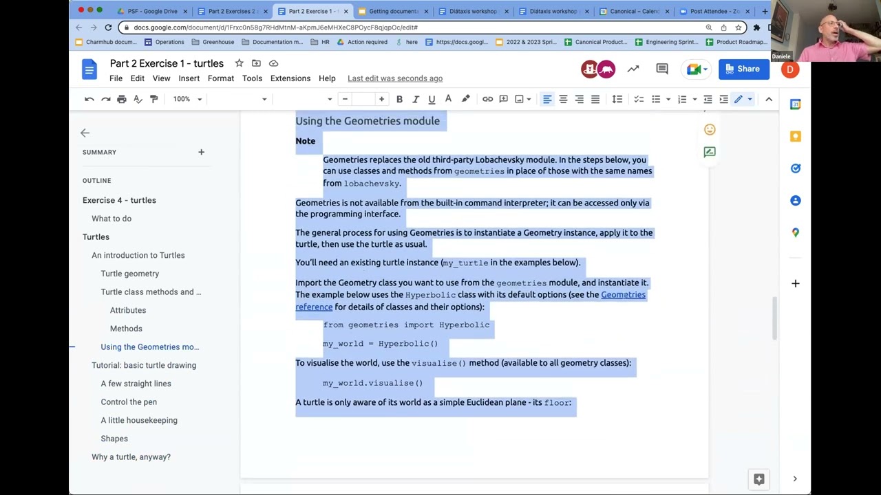 Python Docs Community Workshop: Getting Things Done