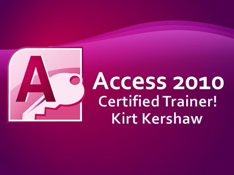 Microsoft Access 2010: Create Database