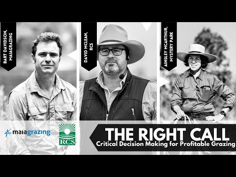 The Right Call: Critical Decision Making for Profitable Grazing