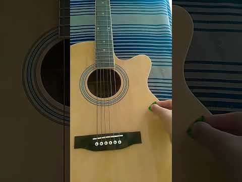 "What a tuned guitar should sound like"