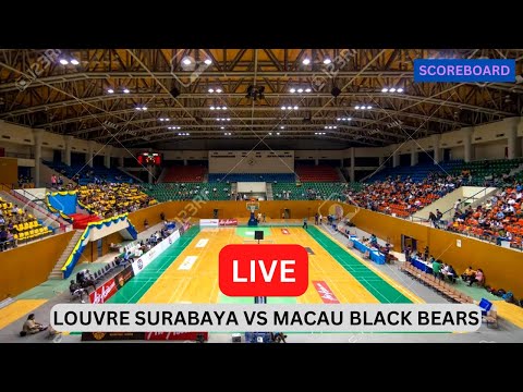 Louvre Surabaya vs Macau Black Bears LIVE Score UPDATE Today ASEAN Basketball League Feb 15 2023
