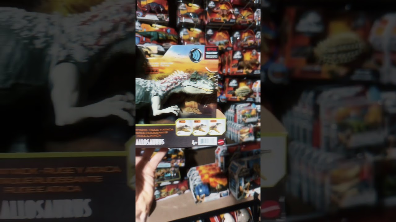 Jurassic World Dino Escape Allosaurus! #jurassicworld #matteljurassicworld #toys #collection
