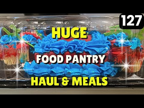 FRUGAL LIVING & Food Pantry Haul 2025 - Food Haul - FOOD BANK - Food Pantry Haul - Frugal Living