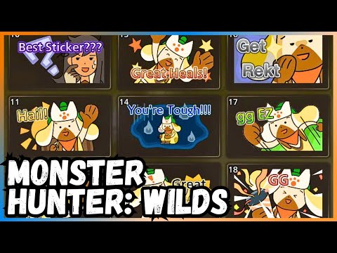 Steam Community Video Custom Stickers In Monster Hunter Wilds
