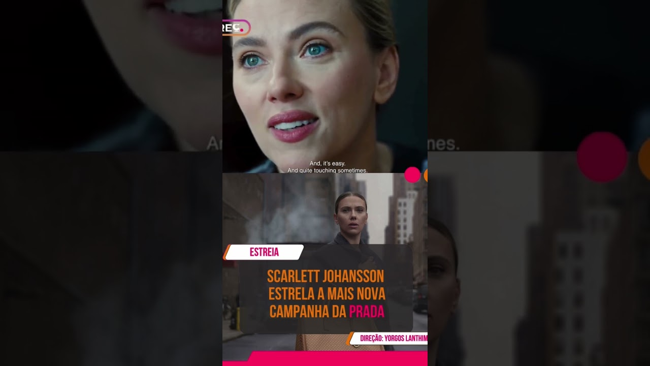 Scarlett Johansson estrela campanha da Prada