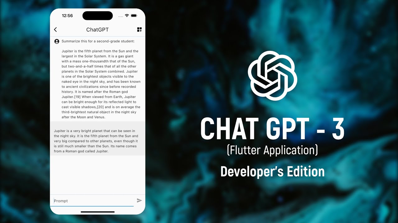Build Your Own AI Chatbot with Flutter | ChatGPT Application