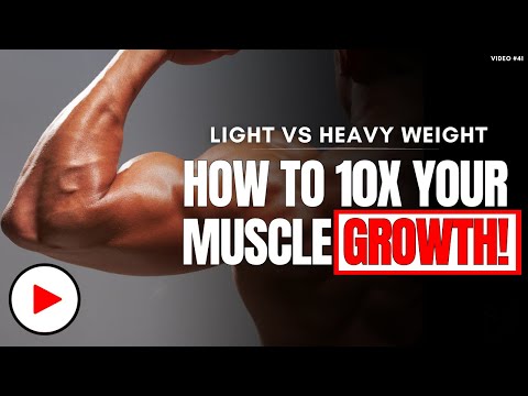 Light Weight Vs Heavy Weight (The Best Weight For Muscle Growth)