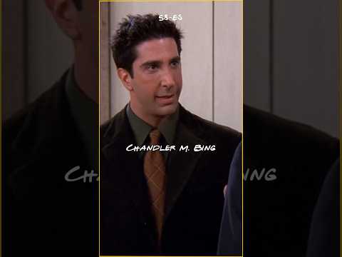 ‘Chandler M. Bing?!’ | Friends And Their Middle Names