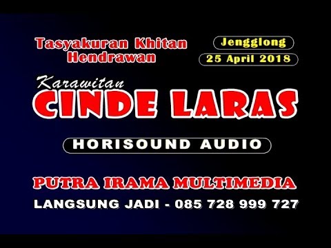 Live Streaming//CINDE LARAS//HORISOUND//Jengglong Plesungan Gondangrejo Karanganyar