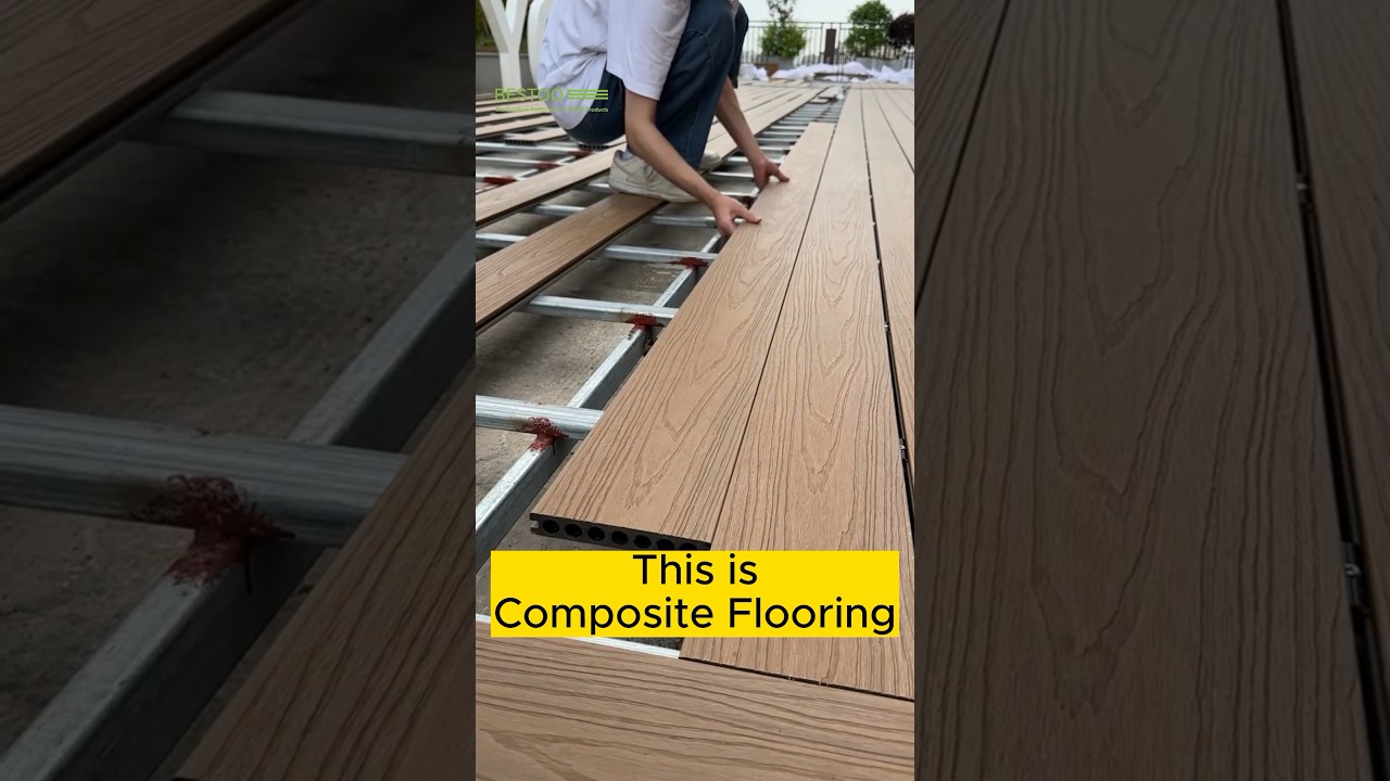 Wood Plastic Composite Decking:Build the nice looking Floor #compositedecking #wpcfloor #bestoo