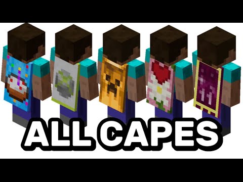 All 40+ Minecraft Capes Explained in 8 Minutes