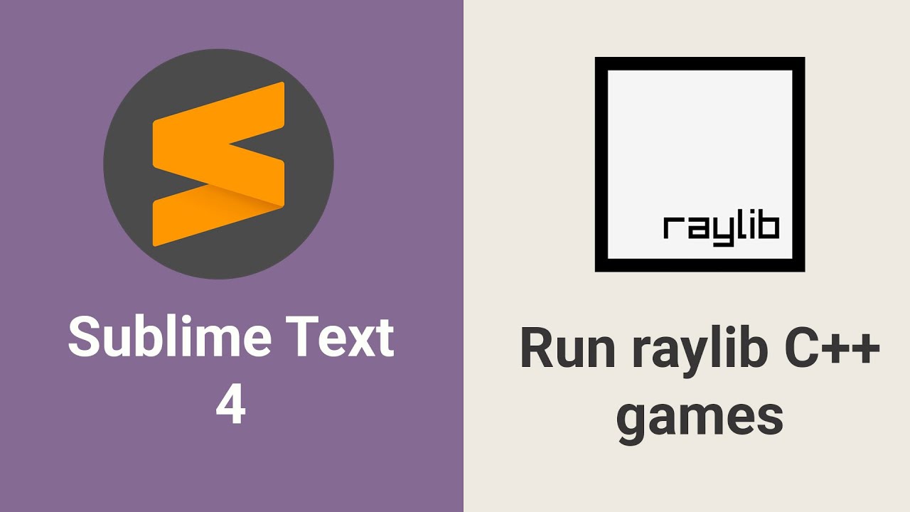 How to SetUp raylib with C++ & Sublime Text - Easy tutorial