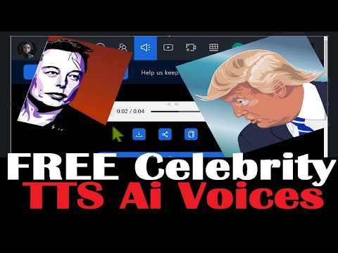How to Create Celebrity Text-To-Speech - FREE Celeb Ai Voices Tool Online