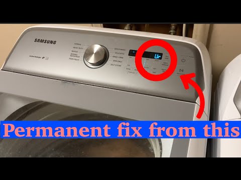 How fix an unbalanced load on Samsung active jet washing machine