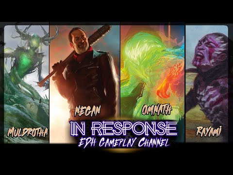 Muldrotha vs Negan vs Omnath vs Rayami: EDH Gameplay