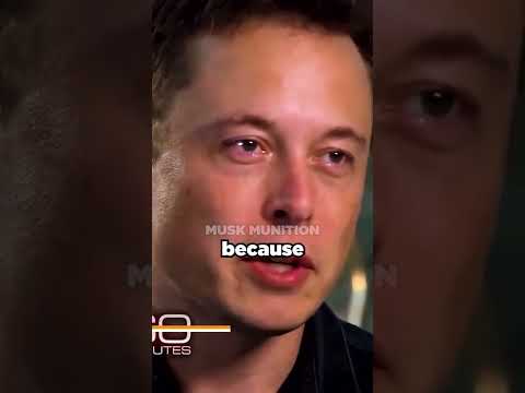 Elon Musk Breaks Down in Tears During Interview😞 #shorts