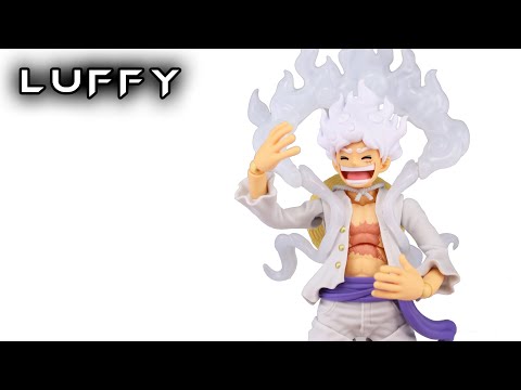 S.H. Figuarts LUFFY Gear 5 One Piece Action Figure Review