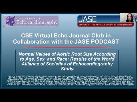 CSE Virtual Echo Journal Club in Collaboration with the JASE PODCAST
