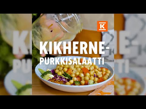 Kikherne-purkkisalaatti | Alkuruoat | Reseptit | K-Ruoka
