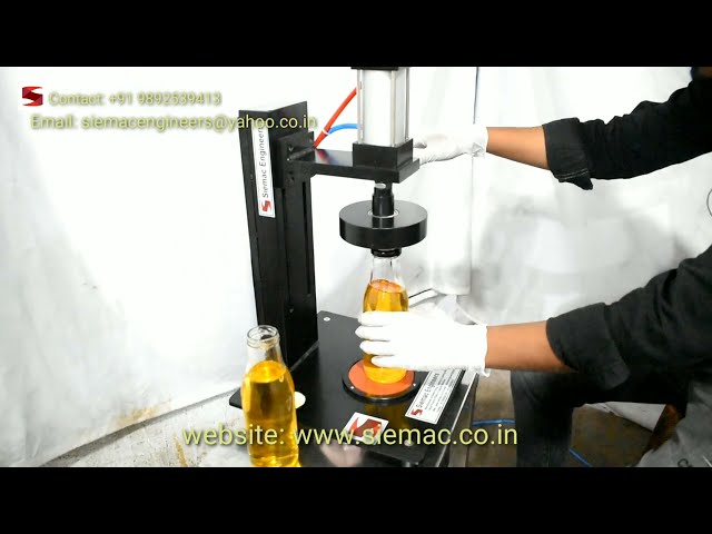 Lug Capping Machine - Manual Lug Cap Sealing Machine Manufacturer from ...