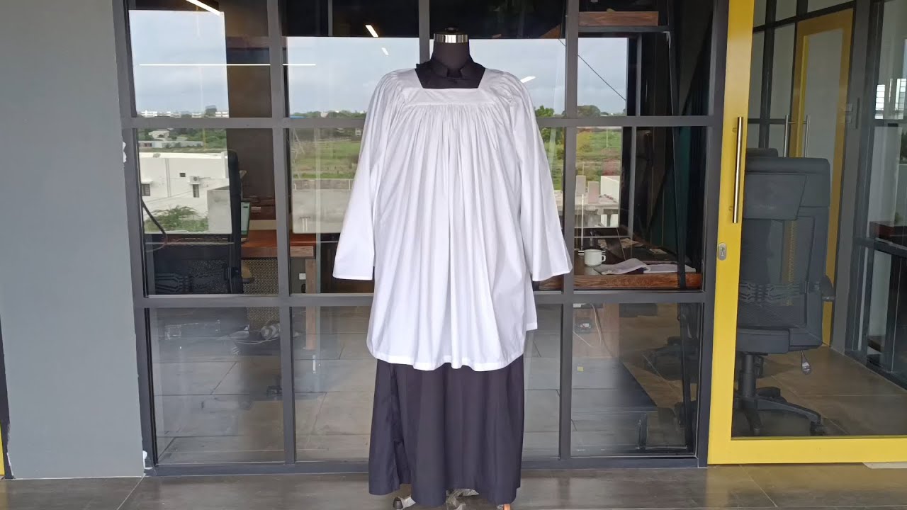 Cotton surplice