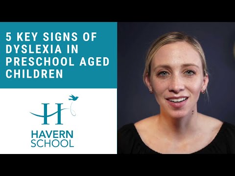 5 Key Signs of Dyslexia in Preschool Aged Children