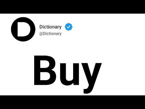 Buy Meaning In English