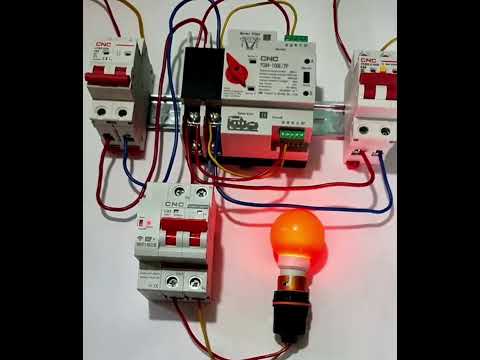CNC YCQ4 100E Din Rail ATS Dual Power Switch
