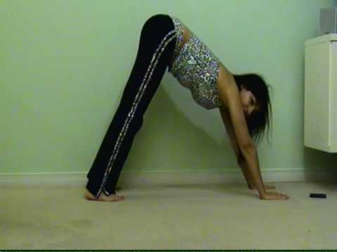 Awesome Benefits......Downward dog into Pigeon Pose