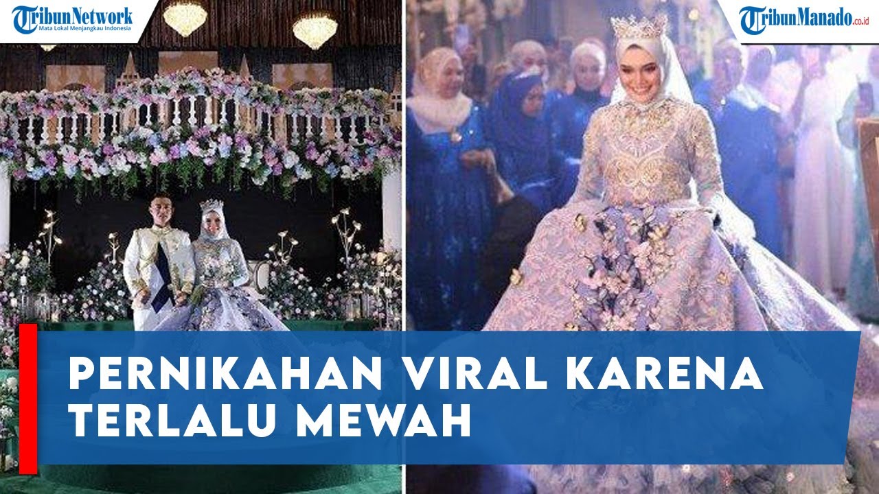 Pernikahan Viral Karena Terlalu Mewah, Uang Hantaran Rp 1,3 Miliar, Sosok Pengantin Jadi Sorotan