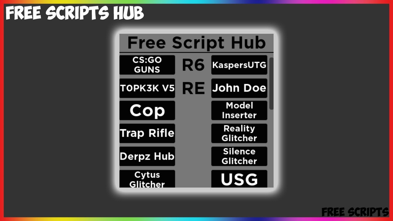 ROBLOX Script Showcase Free Script Hub