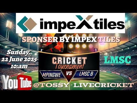 BLANTYRE MSC vs LMSC B Live Cricket Match | LMSC IMPEX TILES TOURNAMENT 2025 Live - Muslim Sports c