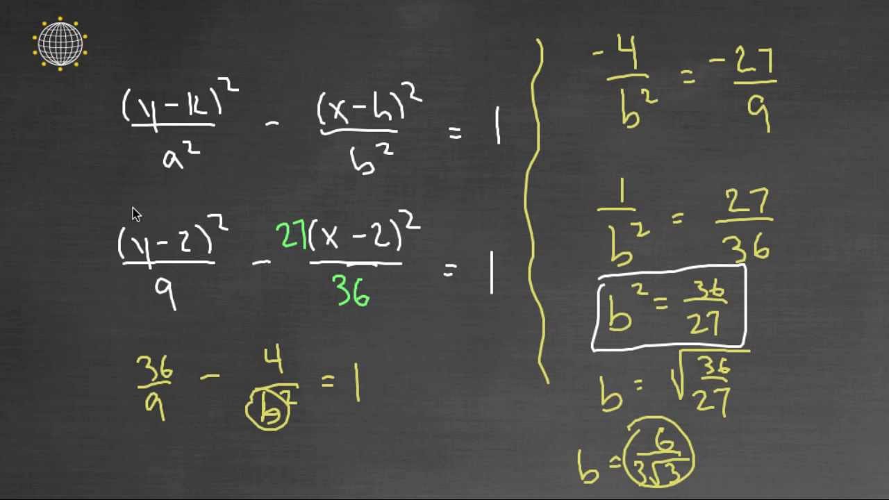 Conic Sections: Hyperbola Example 2