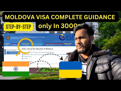 E-VISA OF MOLDOVA follow these steps and get your visa only in 3000 rs..