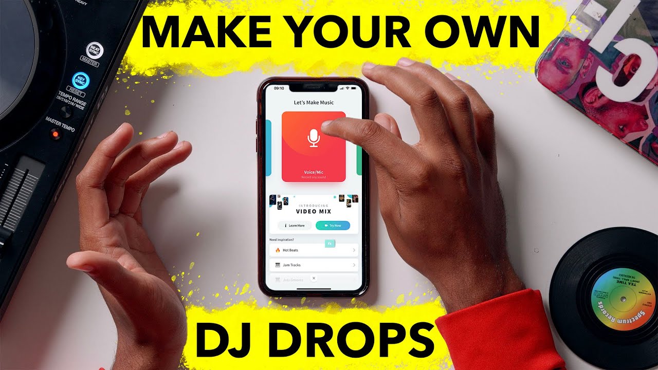 How to make DJ drops for free on your phone! - Step by Step Guide