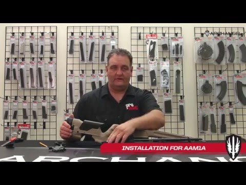 ARCHANGEL M1A Rifle Stock Installation