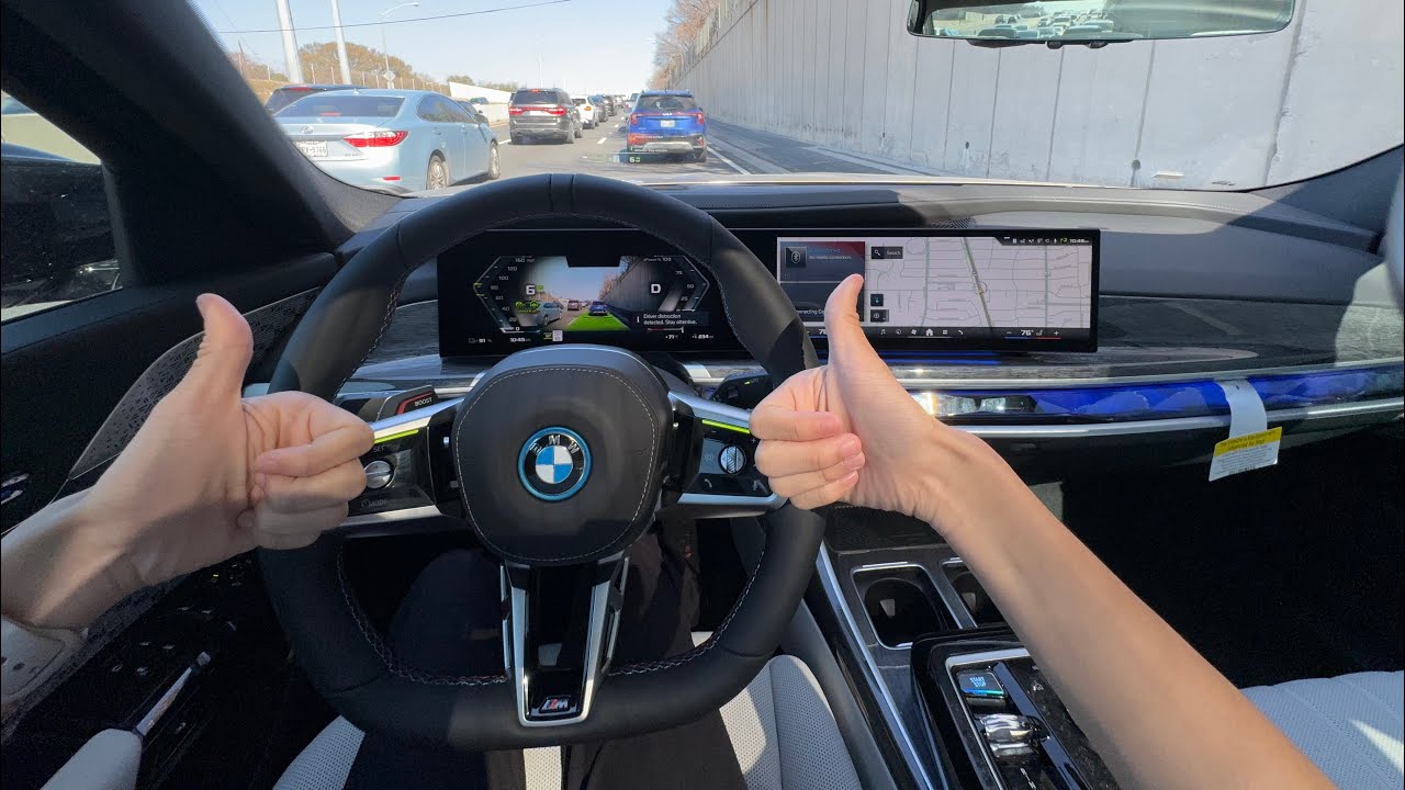 Hands-Free Highway Driving and the Driving Assistance Professional Package on the 2024 7 Series