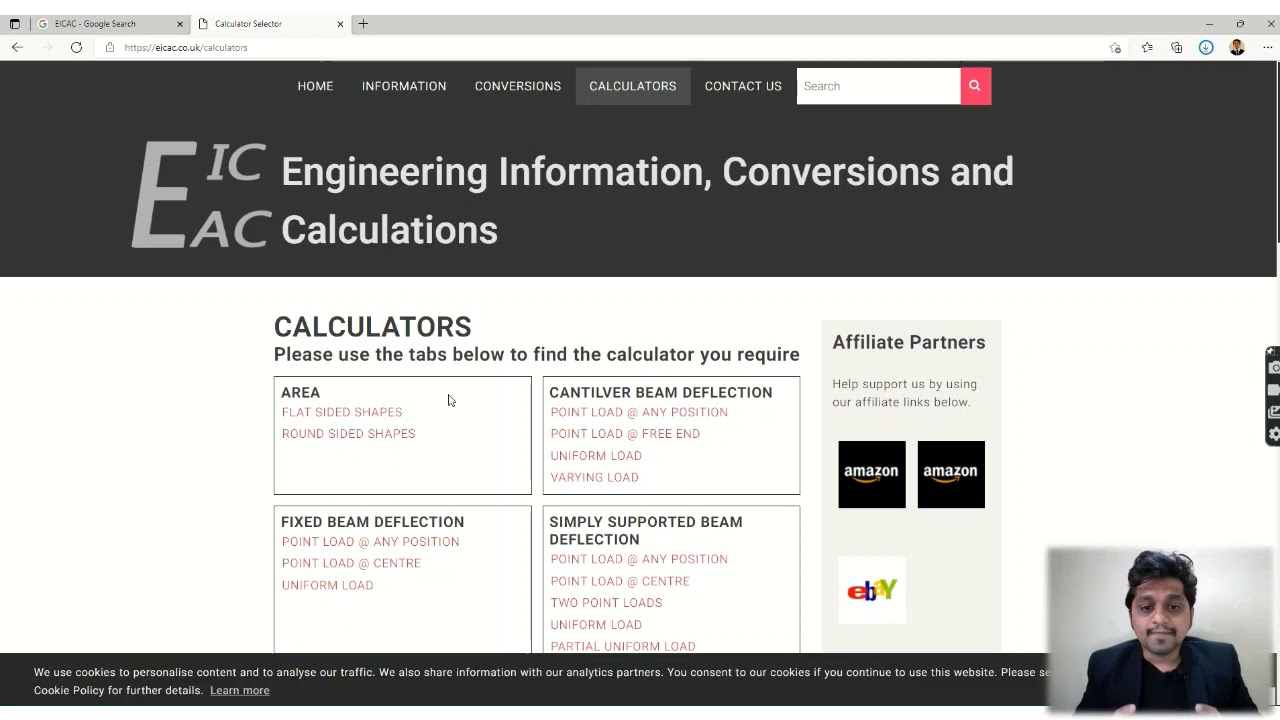 ONLINE ENGINEERING CALCULATION TOOL