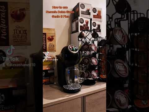 How to use NESCAFE DOLCE GUSTO GENIOS S PLUS for the first time