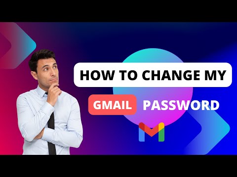 How to change your GMAIL password on your computer