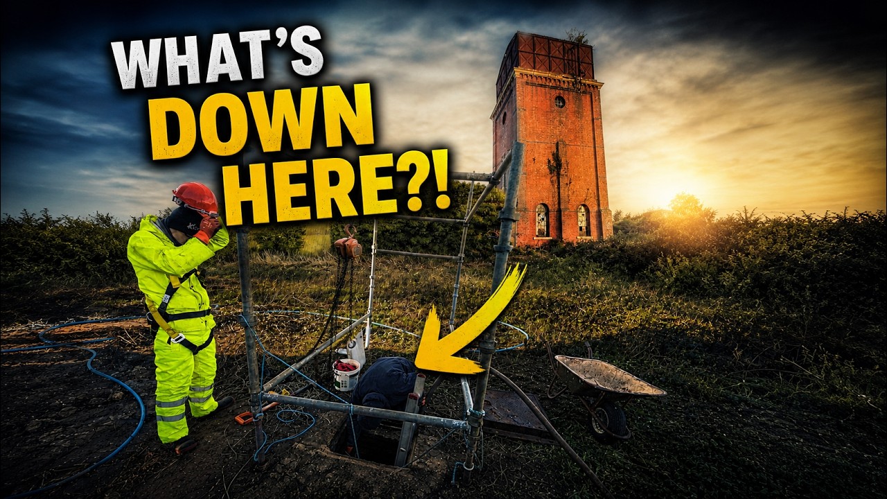 We Finally Explored What's Hiding Under Our Water Tower...