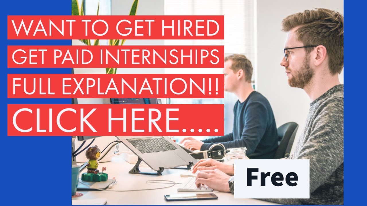 Free Internship | How to apply free internship and get paid | Work from Home Internships[2020]